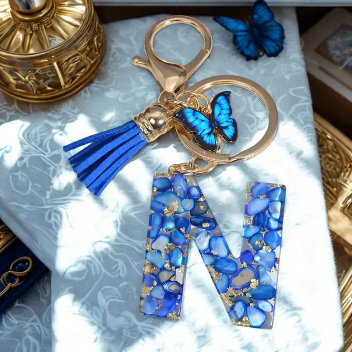 Letter N Keychain for Girls & Women – PENMATE