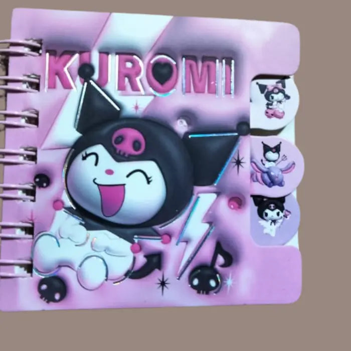 Kuromi Character Spiral Notebook – PENMATE